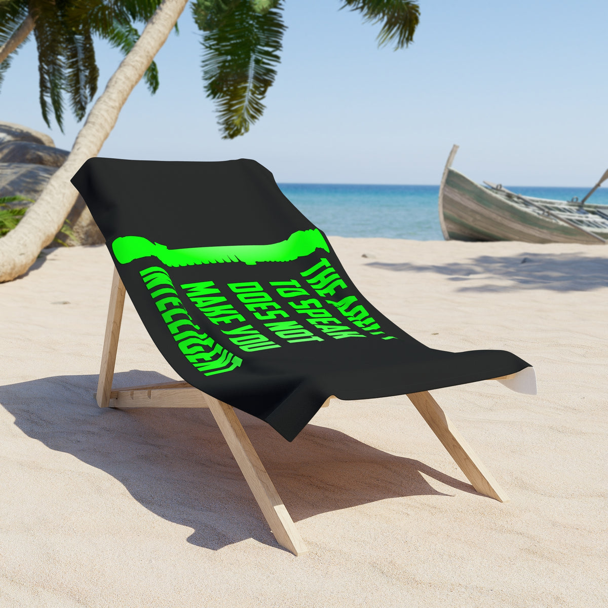 Ability to Speak Beach Towel – ScreenCrush
