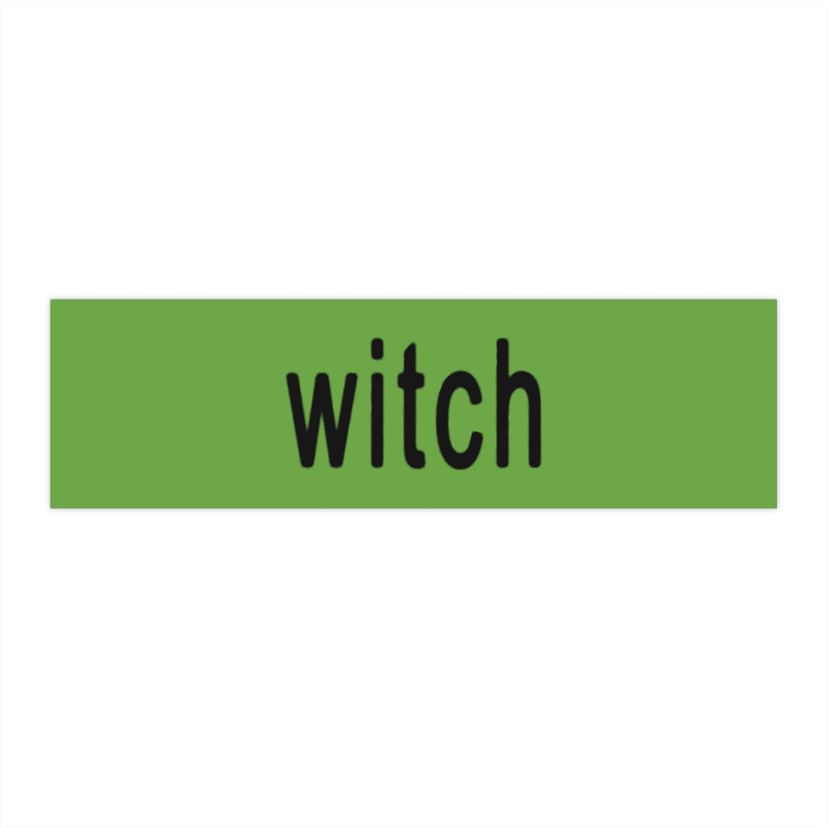 Witch Graphic Bumper Sticker – ScreenCrush