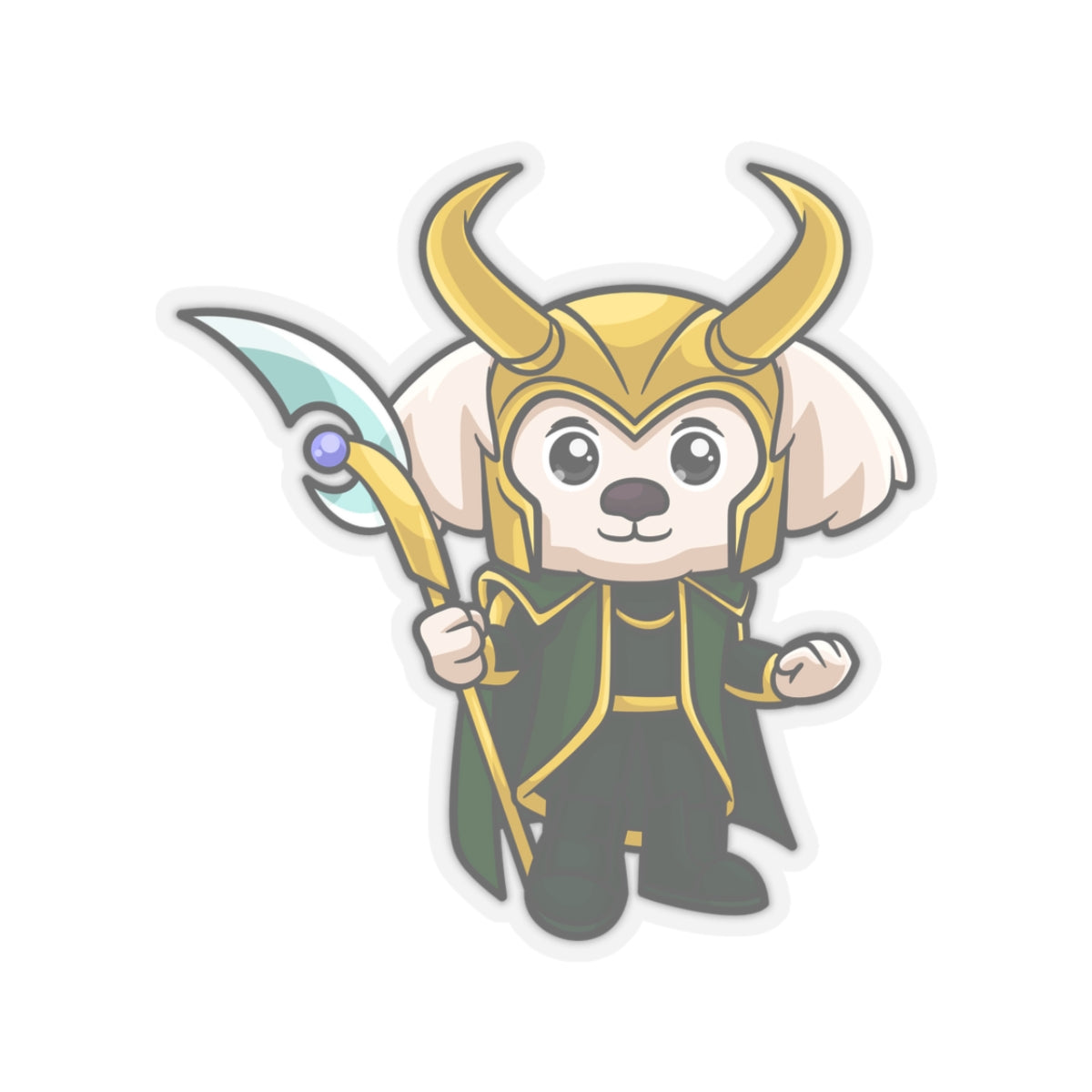 Trickster God Doug Kiss Cut Stickers – ScreenCrush