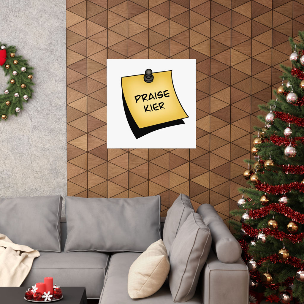 Praise Kier Poster (Horizontal) – ScreenCrush
