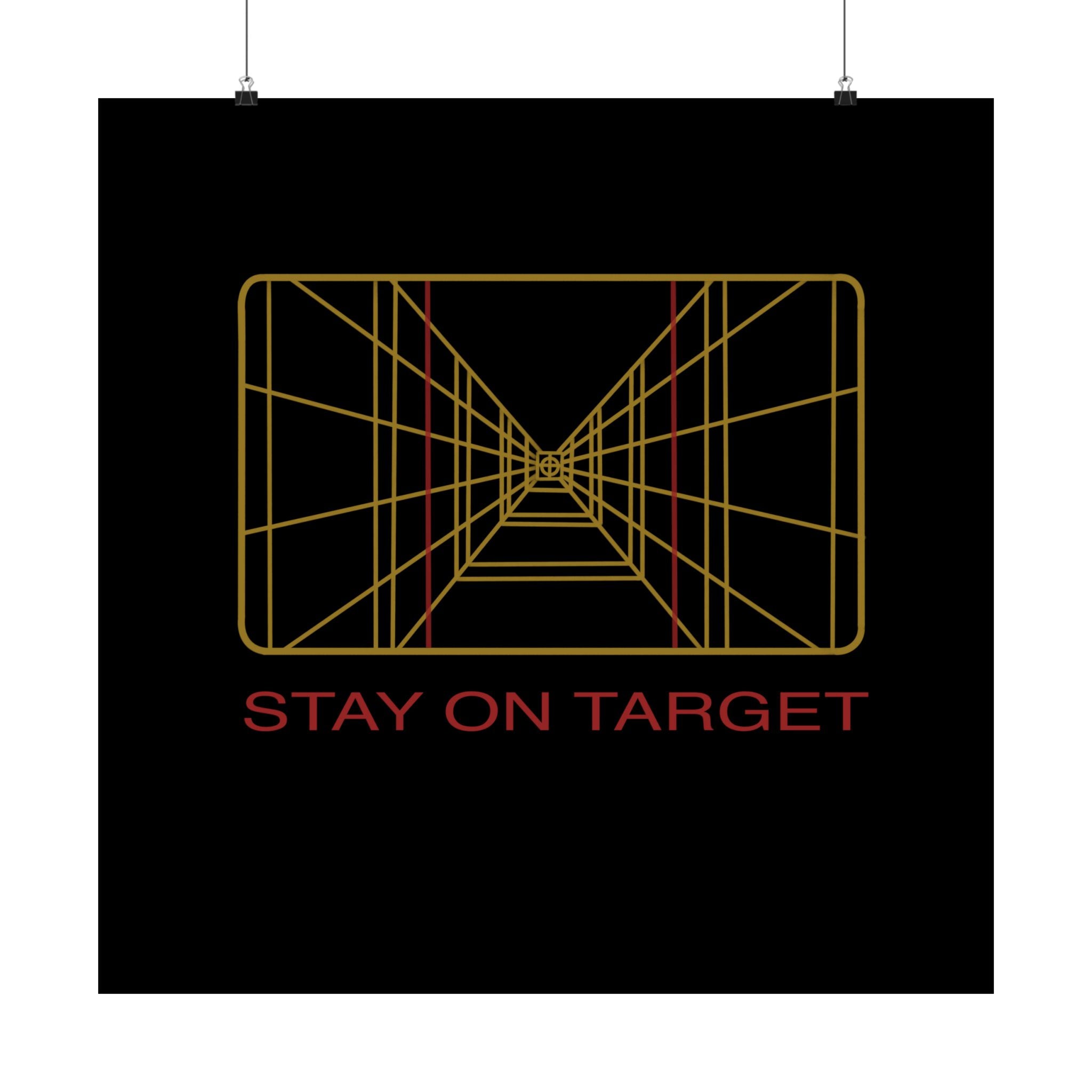 Stay on Target Poster – ScreenCrush